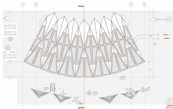 HARVEST HALL – A Portable Folded-Plate Pavilion for Perfomances ...