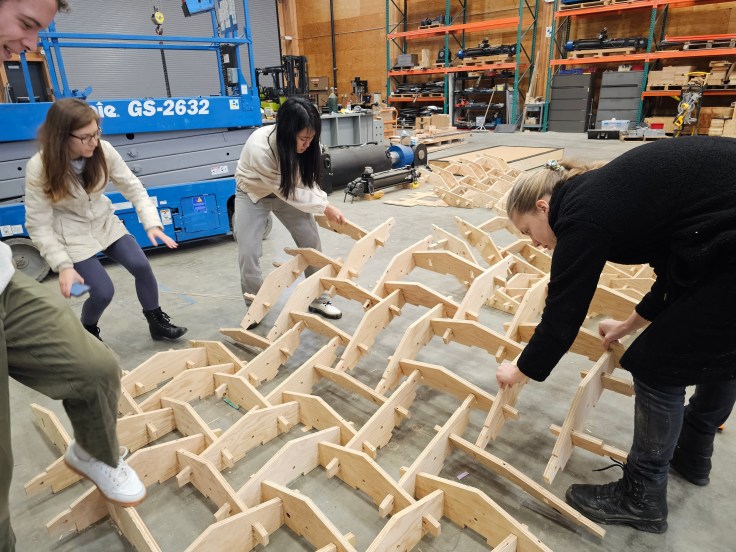 Circular Economy Design/Build 23-24 – Timber Tectonics in the Digital Age