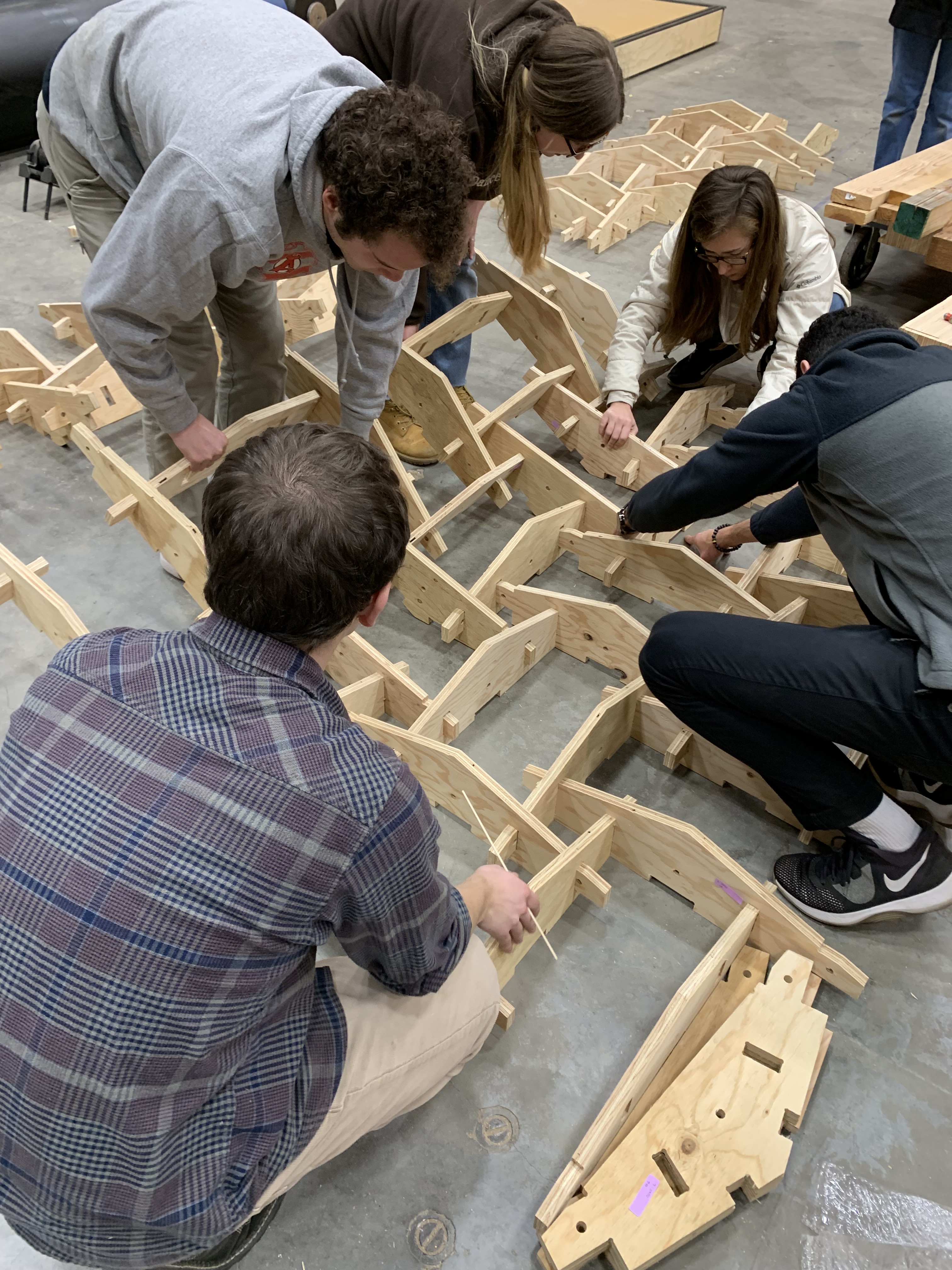 Circular Economy Design/Build 23-24 – Timber Tectonics in the Digital Age