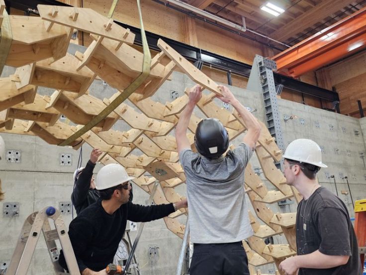 Circular Economy Design/Build 23-24 – Timber Tectonics in the Digital Age