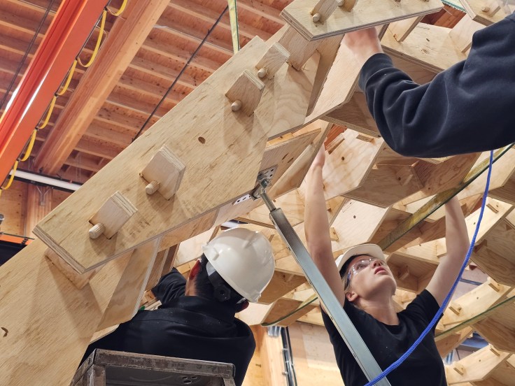 Circular Economy Design/Build 23-24 – Timber Tectonics in the Digital Age