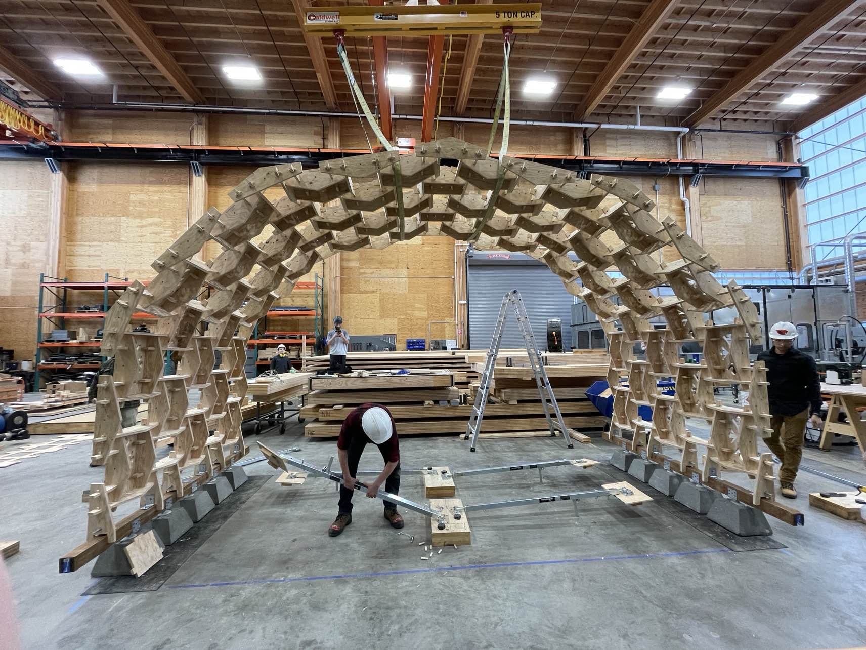 Circular Economy Design/Build 23-24 – Timber Tectonics in the Digital Age